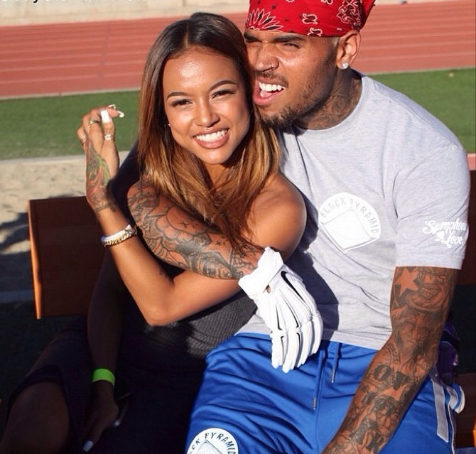 Chris Brown’s Girlfriend Karrueche Tran Just Ruthlessly Dumped Him Over ... Chris Brown’s Girlfriend Karrueche Tran Just Ruthlessly Dumped Him Over ...