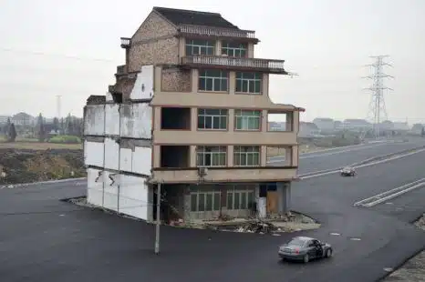 "Nail Houses" - Giving The Finger To The Man