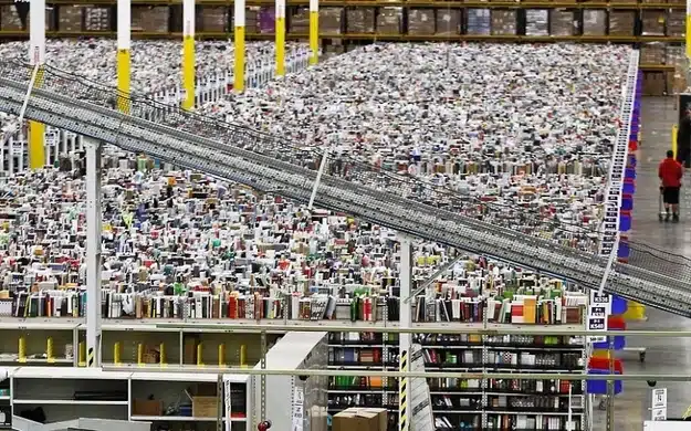 Ever Wonder What The Inside Of An Amazon Warehouse Looks Like?