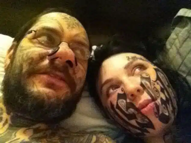 Man Tattoos His Name On Young Girls Face After Having Met For 24 Hours