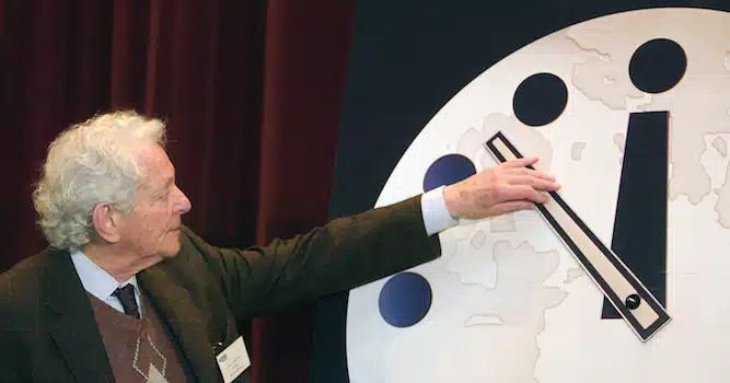 The Creator Of The Doomsday Clock Has Died Which Obviously Means We're ...