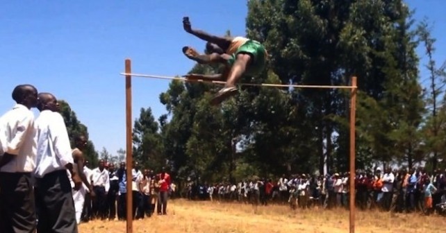 Unbelievable Kenyan High Jumpers