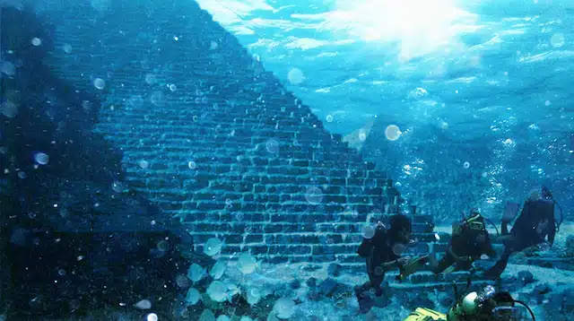 Underwater Pyramid Near Azores Islands
