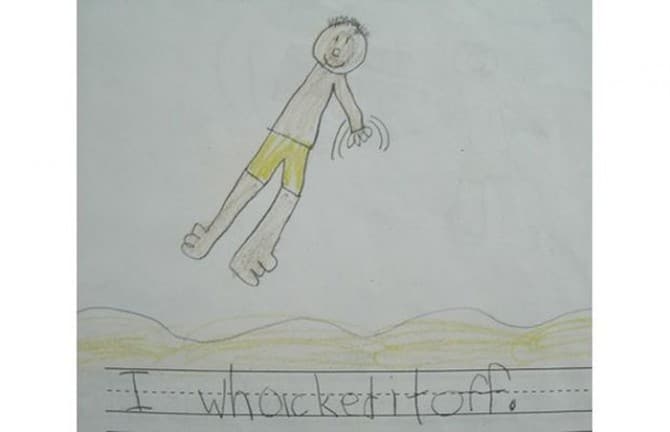 25 Unintentionally Inappropriate Childrenâ€™s Drawings