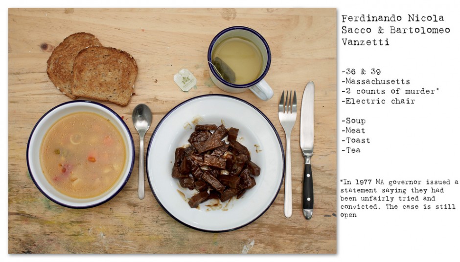 12 Photographs Of Death Row Inmates' Final Meals 12 Photographs Of Death Row Inmates' Final Meals
