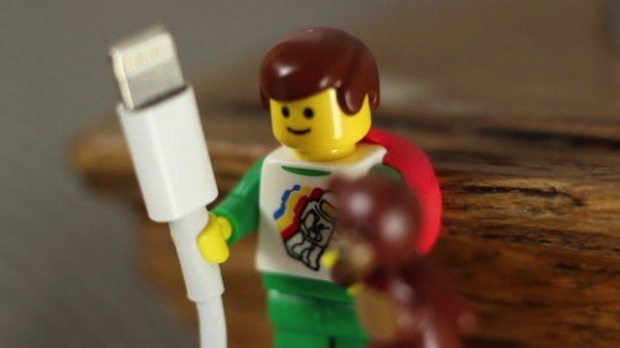 All Charging Cords Fit Perfectly Into LEGO Minifigures' Hand