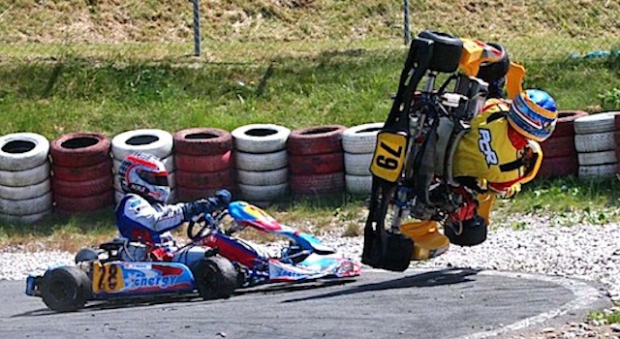 Here's A Compilation Of The Gnarliest Go Kart Crashes Of All Time