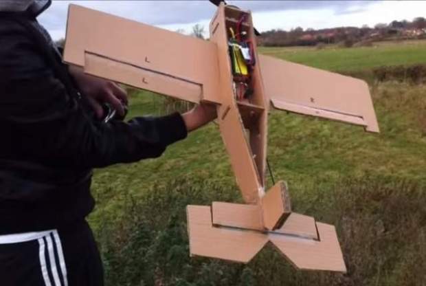 Forget Paper Planes, Cardboard Planes Are The Future