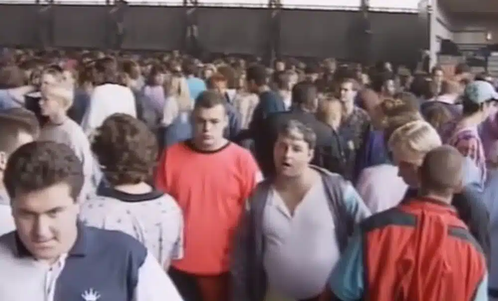 Watch This Insane Footage Of A Massive Acid House Rave In Ipswich From 1989