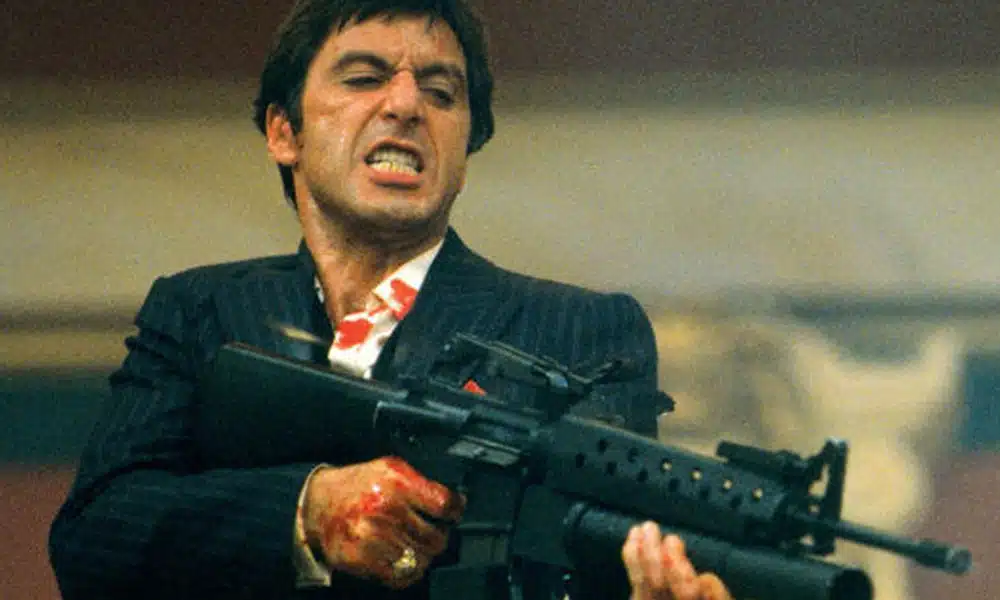 The Absolutely Rude Boy Gun Used In Scarface Is Up For Auction