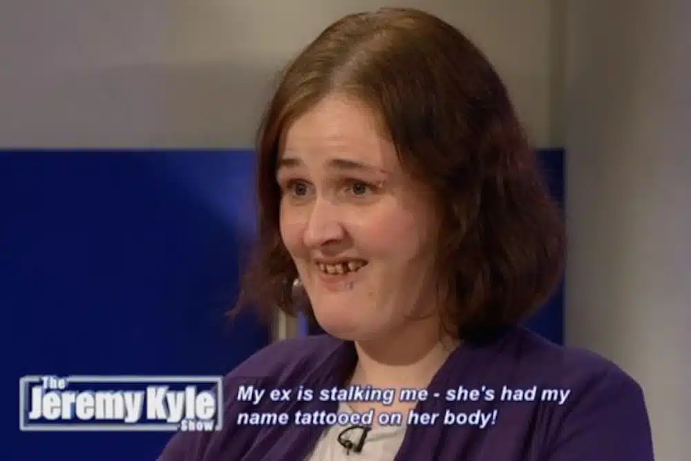 This Woman On The Jeremy Kyle Show Has One Of The Most Shocking Tattoos ...