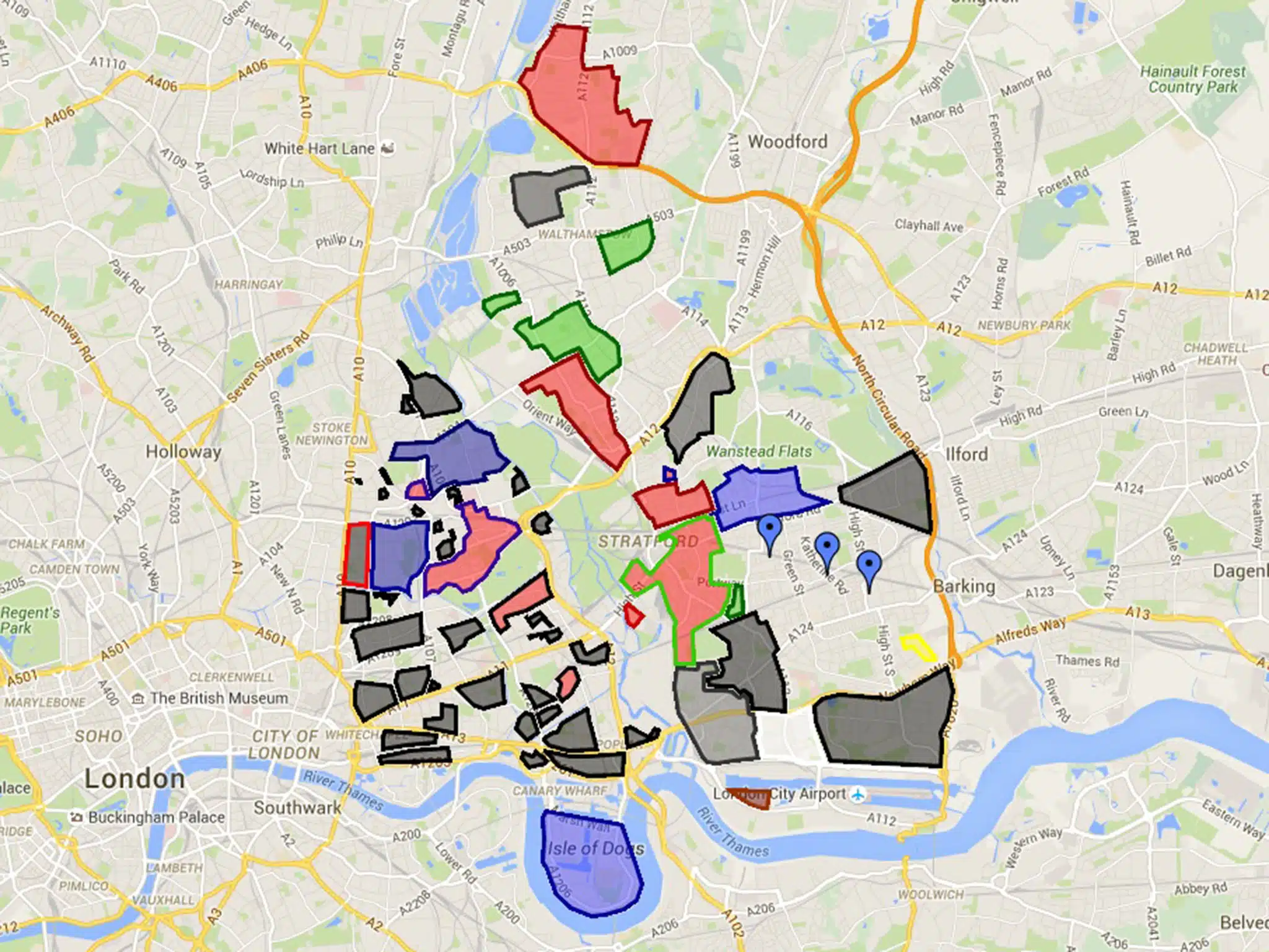 New App Shows You How To Avoid The Most Dangerous Neighbourhoods In London
