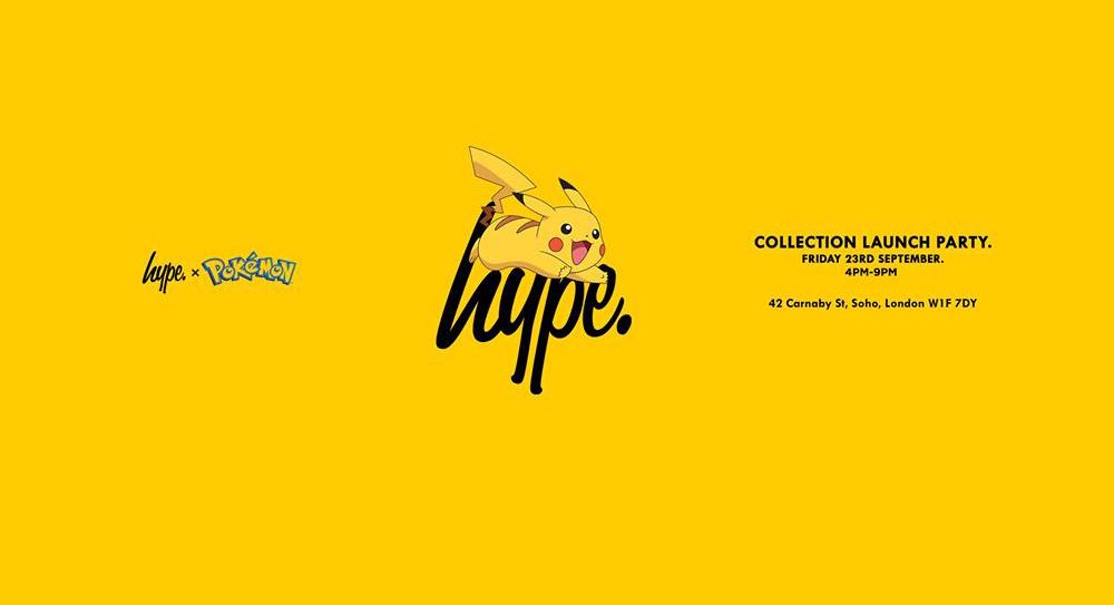 Watch Out Trainers, The Pokémon Themed 'Hype' Collection Is On Its Way