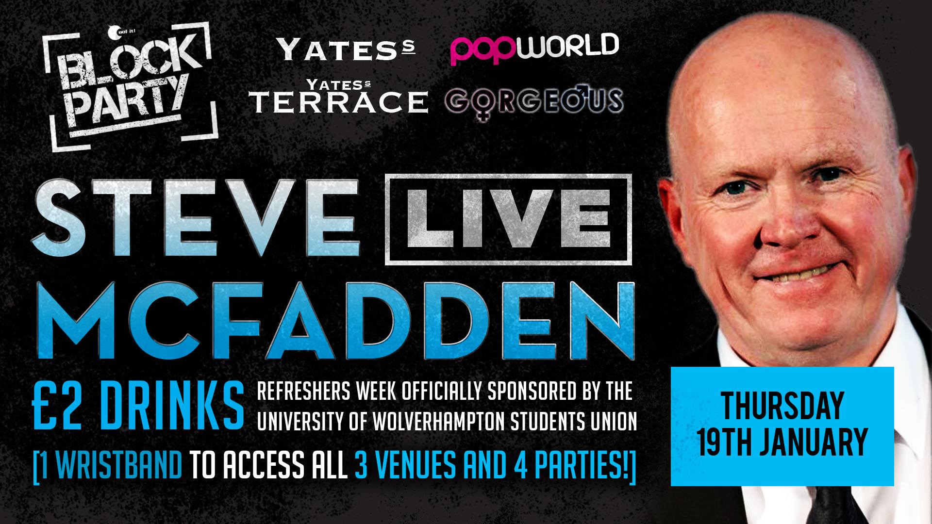 Phil Mitchell Is Appearing At A Student Night In Wolverhampton Next Week