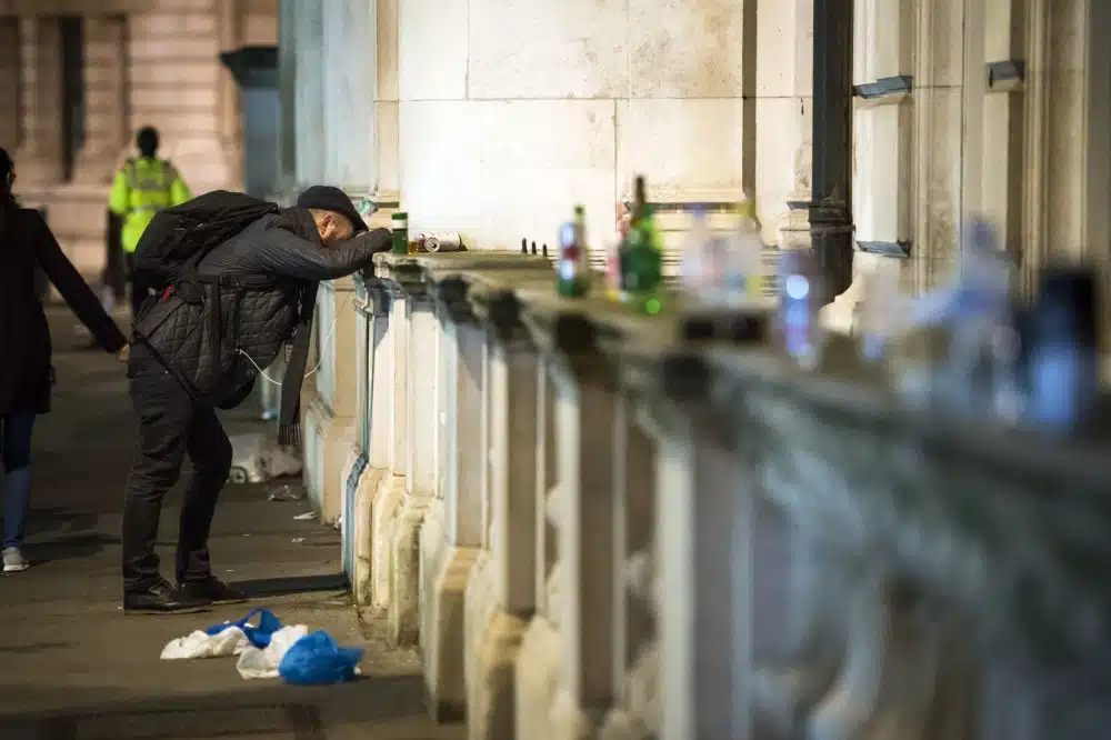 New Year's Carnage: A Photo Collection Showing The UK's Drinking Problem