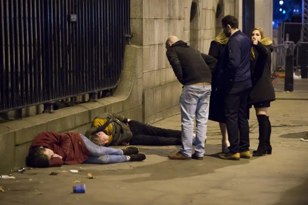 New Year's Carnage: A Photo Collection Showing The UK's Drinking Problem