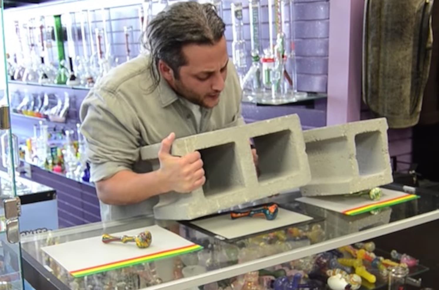 Dude Shows How 'Durable' His Weed Pipes Are; Ends Up Destroying His ...