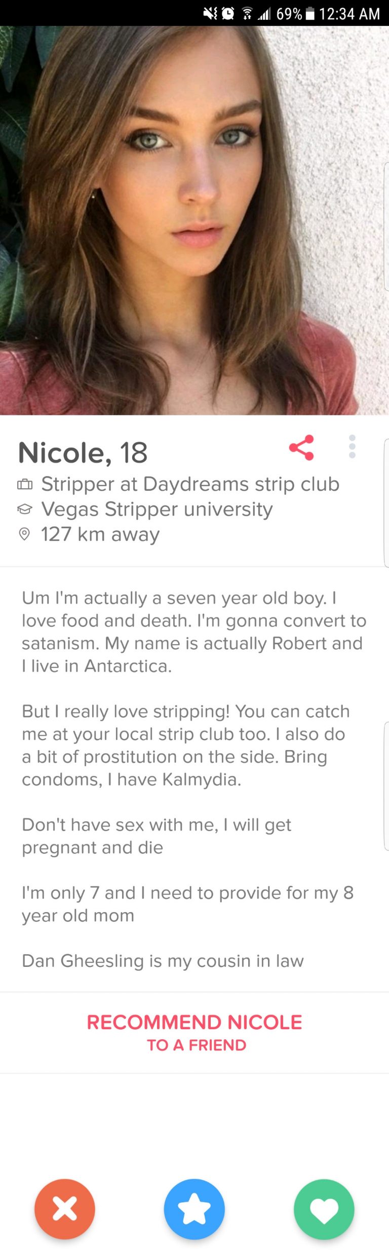 The Best And Worst Tinder Profiles In The World 107 Sick Chirpse