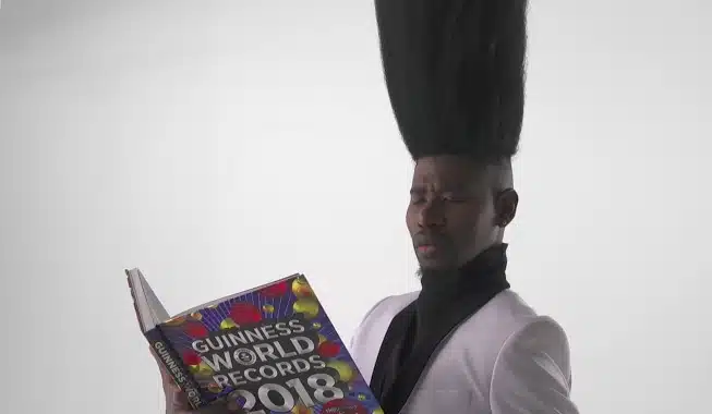 This Guy Holds The Guinness World Record For The Biggest High Top And ...