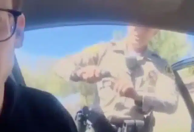 Cop Tries To Pepper Spray Guy For Going 5mph Over Speed Limit But ...