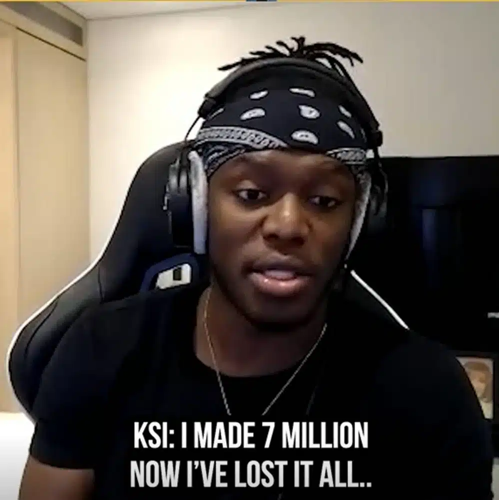 KSI Explains How He Lost £7 Million After Investing in Bitcoin