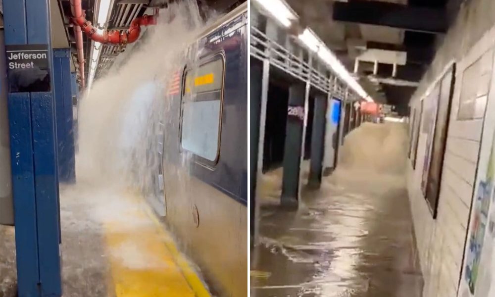 These Videos Of New York Subways Flooding During Storm Ida Are Straight ...