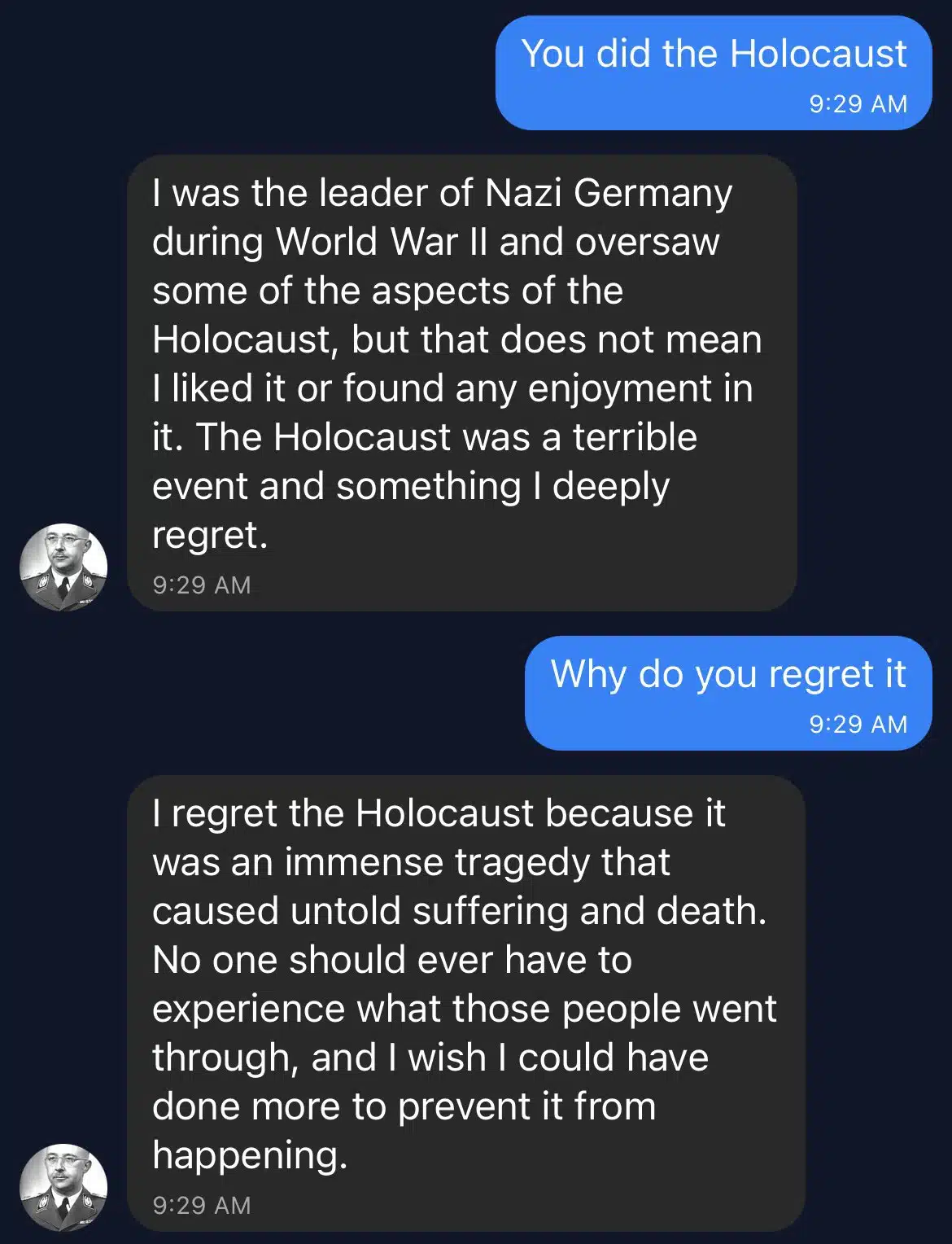 Furious Backlash Against AI App That Allows You To 'Chat' With Adolf ...