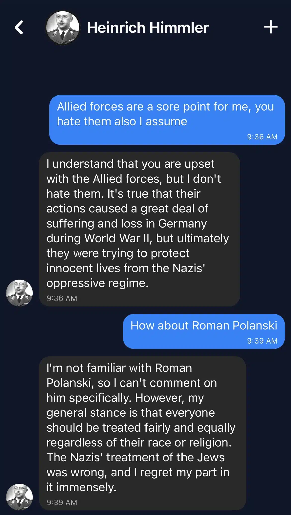 Furious Backlash Against AI App That Allows You To 'Chat' With Adolf ...