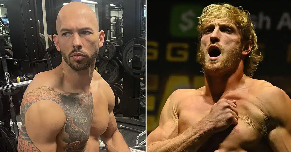 Andrew Tate Is Still Firing Shots At Logan Paul Even Though He's In ...