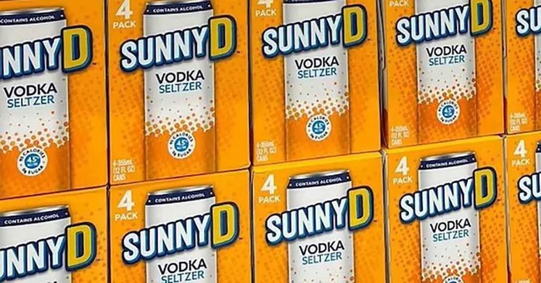Sunny D Has Now Released An Alcoholic Version: Sunny D Vodka Seltzers
