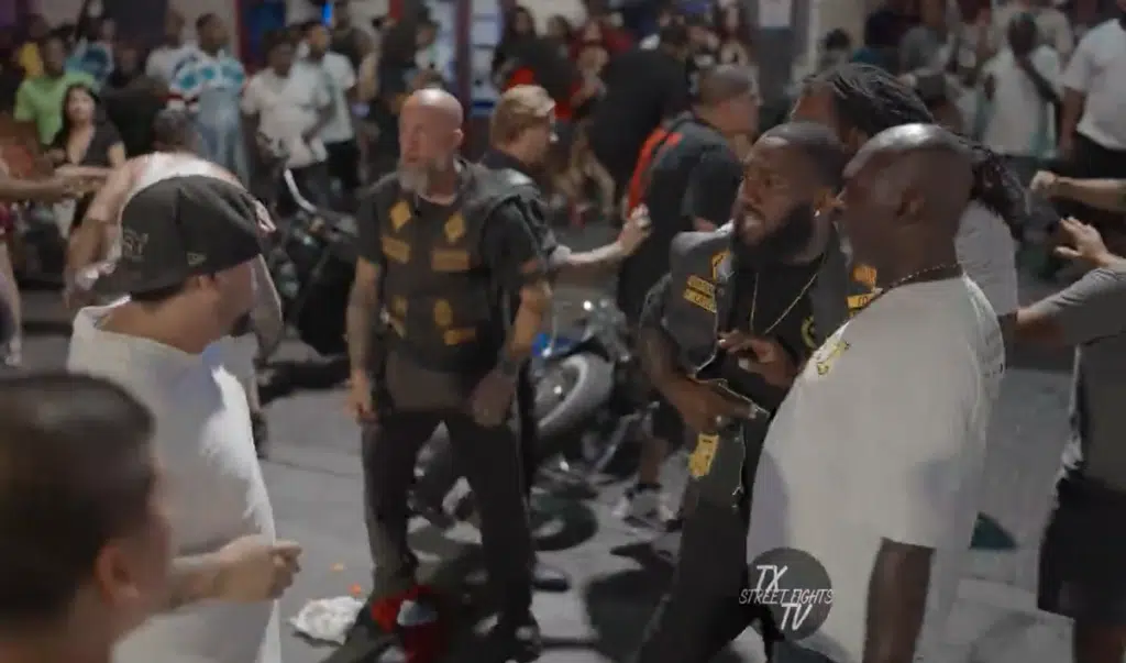 An Insane Brawl Between Bikers And Gangsters Broke Out On 6th Street In ...