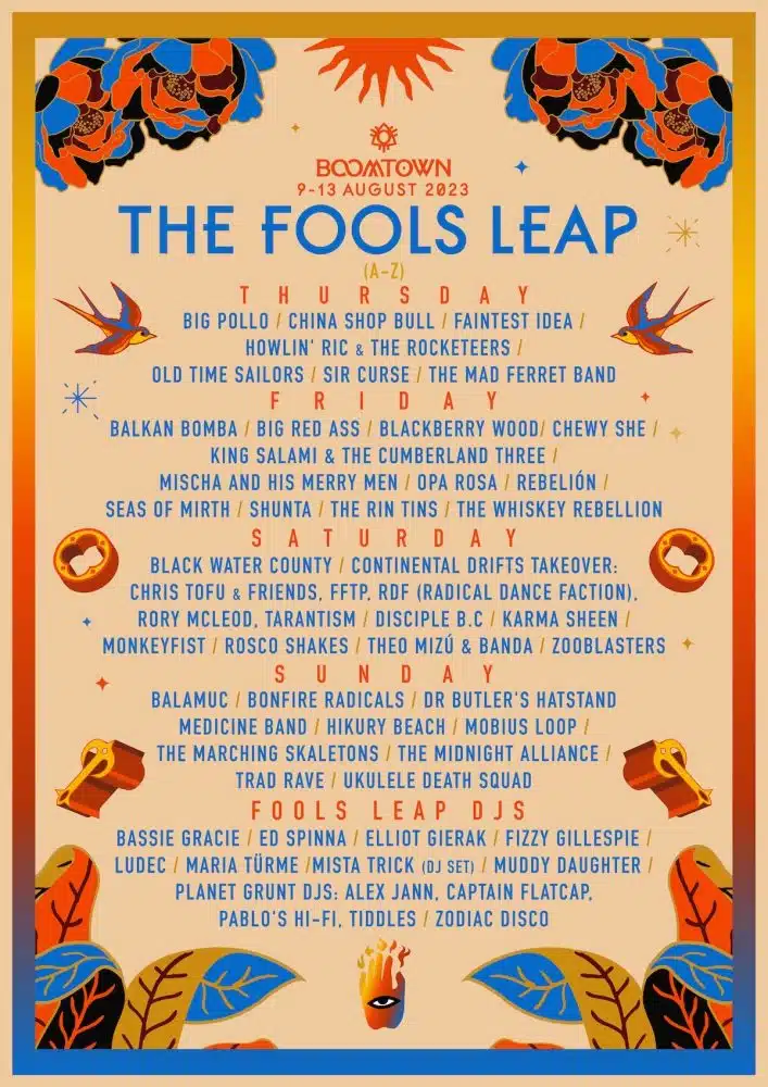 Boomtown Festival Releases Its Full Lineup For 2023 Edition