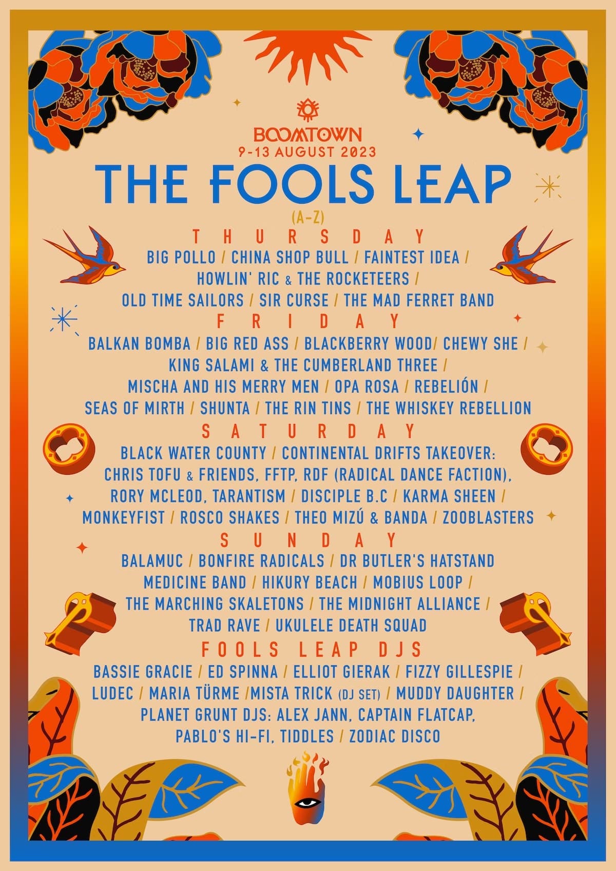 Boomtown Festival Releases Its Full Lineup For 2023 Edition