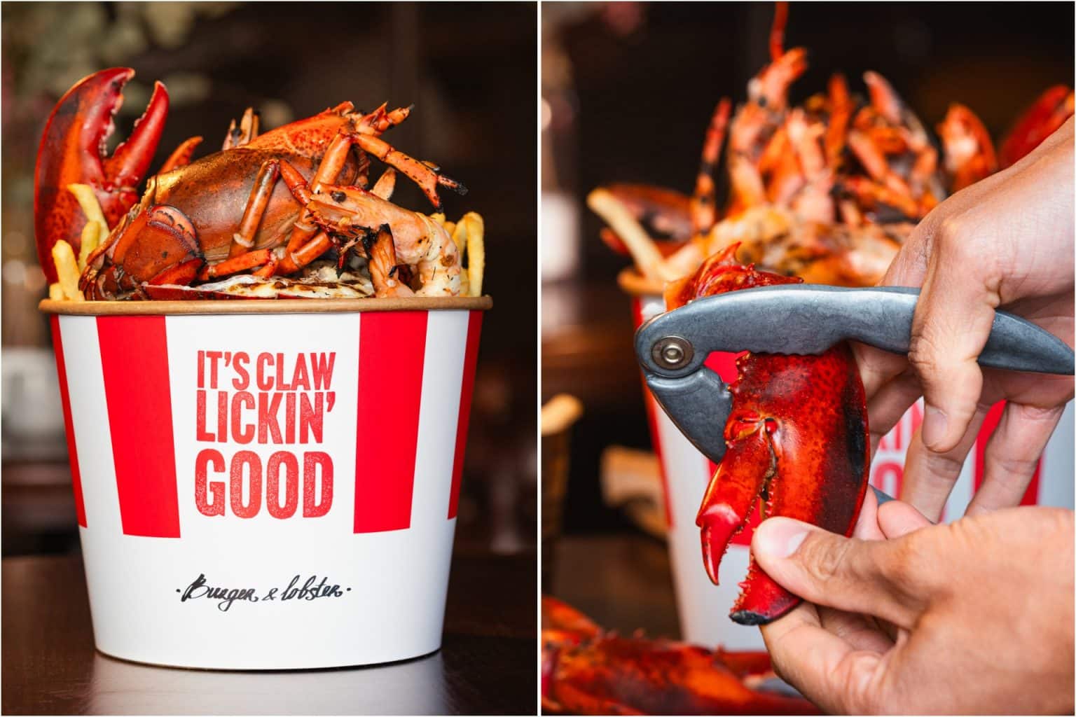 Burger And Lobster Are Releasing Their Own KFC Bucket With Lobster ...