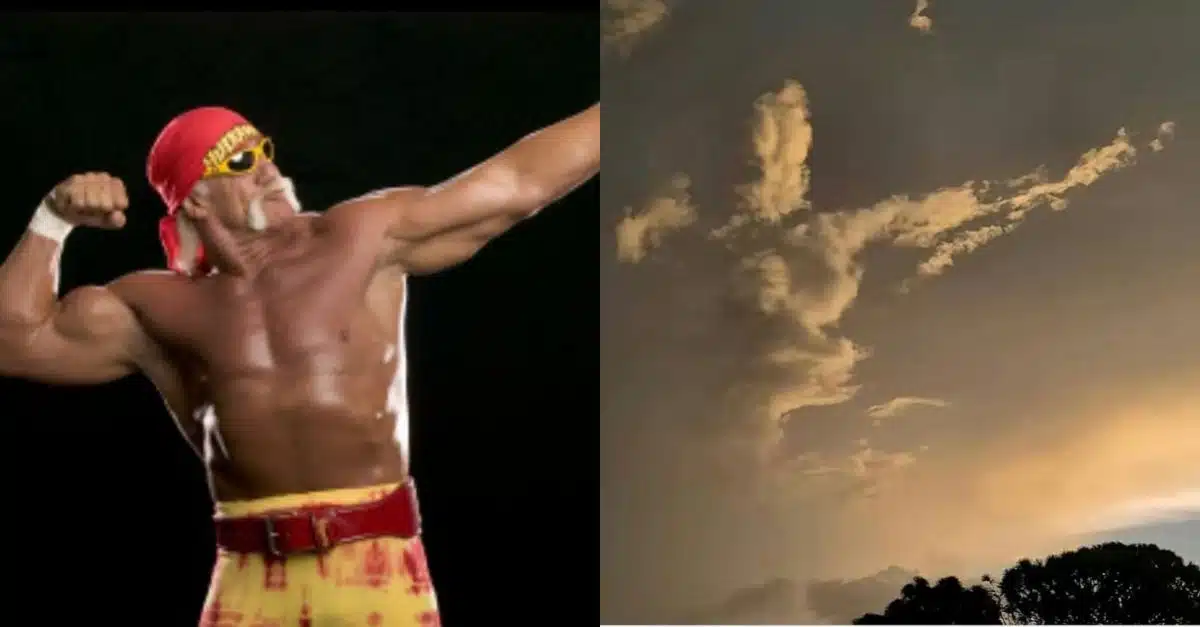 Hulk Hogan-Shaped Cloud Appears In The Sky At The Hulkster's Funeral In ...