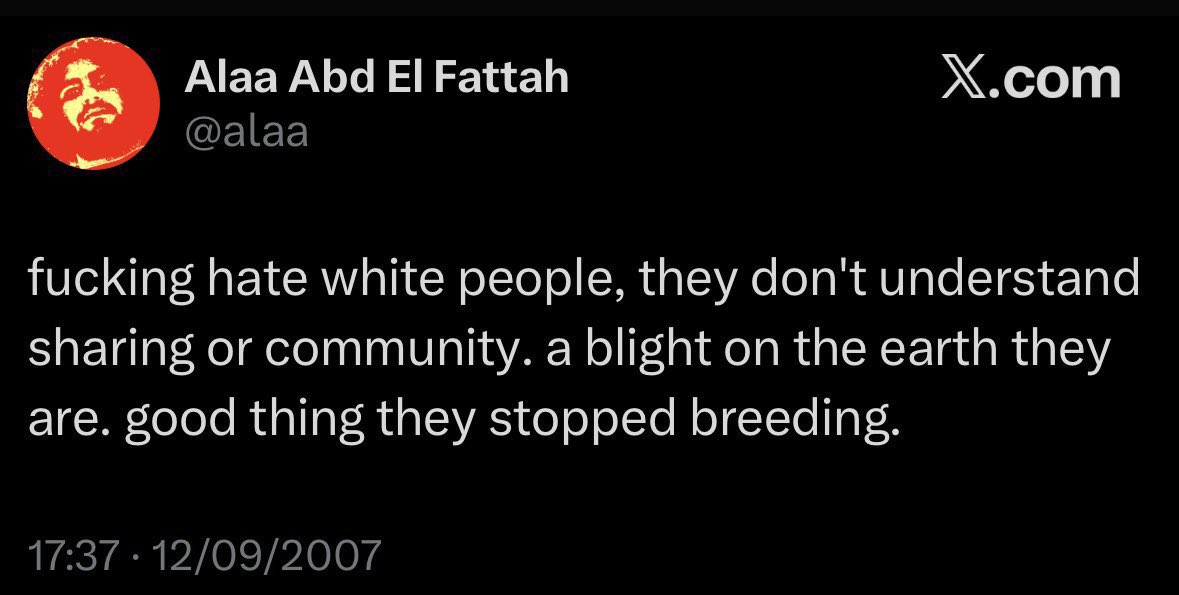 British-Egyptian Activist Alaa Abd El-Fattah Apologises For 'Hurtful ...