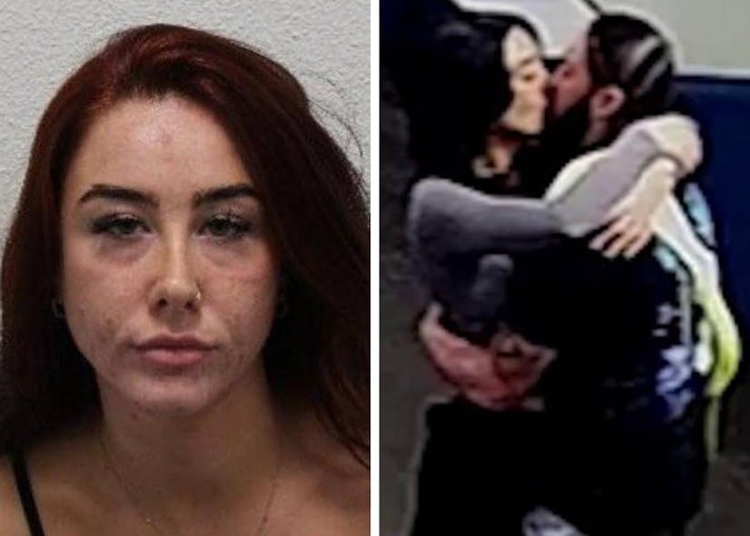 Prison CCTV Captures Moment Prison Officer Kisses Convicted Killer At ...