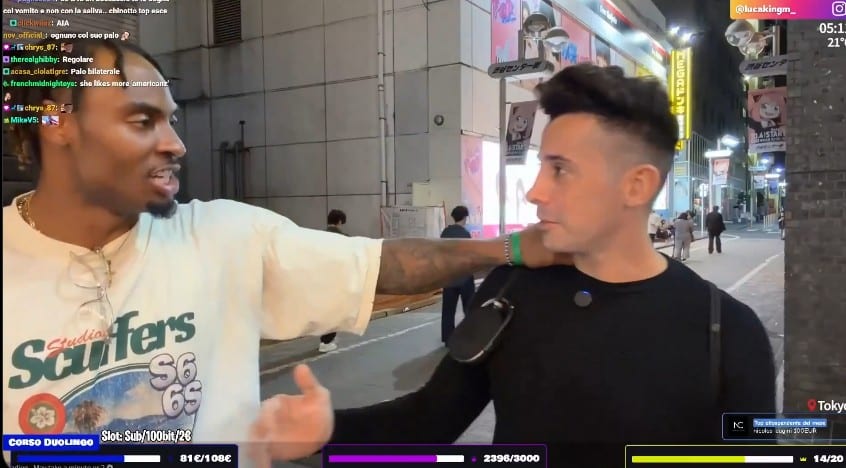 Italian Streamer Confronted On Stream After American Mistakenly Hears ...